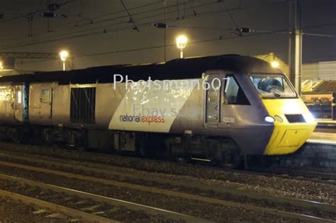 Class 43 Hst 43238 In National Express At Doncaster Night Shot £075 Picclick Uk