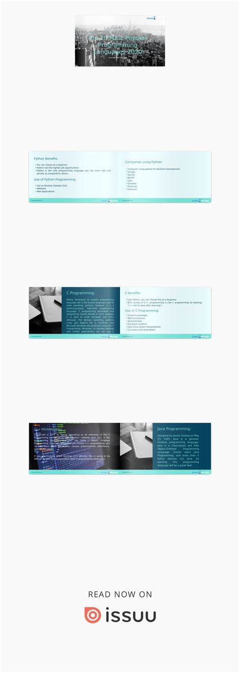 top 10 most popular programming languages 2020 programming languages object oriented
