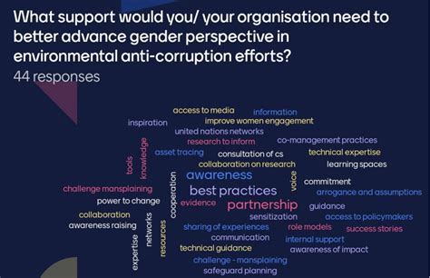 Applying A Gender Lens To Environmental Anti Corruption Measures Countering Environmental