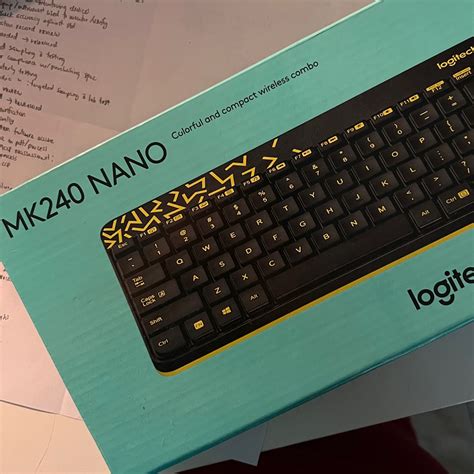 Logitech Mk240 Nano Wireless Keyboard And Mouse Computers And Tech Parts And Accessories Mouse