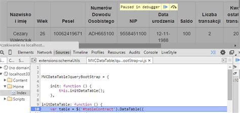 Datatable Jquery Bootstrap Aspnet Mvc Uzupelnienie Tabelki