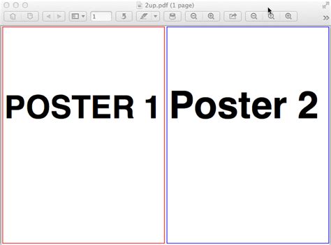 Ghostscript How To Stitch Two Pdf Pages Together As One Big Page