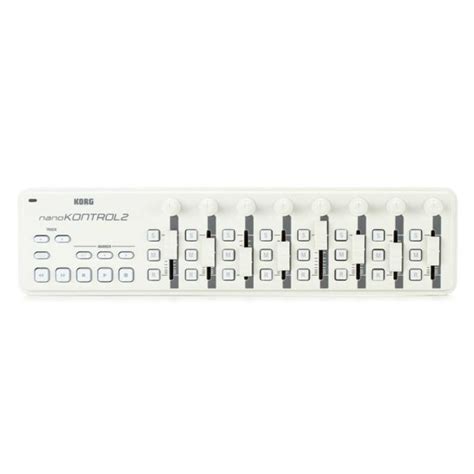 Korg NanoKONTROL2 Slim Line USB MIDI Control Surface White City Music Singapore 1 Trusted
