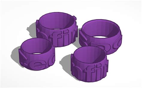 3d Design Rings Tinkercad