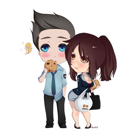 Anime Chibi Couple Base