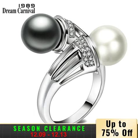 Dreamcarnival новинка 1989 брендовые элегантные белые и серые с синетическим жемчугом с