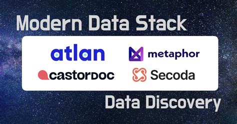 モダンデータスタック カテゴリ紹介 19 Data Discovery データディスカバリー Modern Data Stack