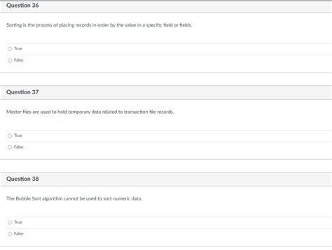 Solved Question 33 Data In A Binary File Is Always Encoded