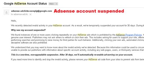 What To Do If Your AdSense Account Gets Banned