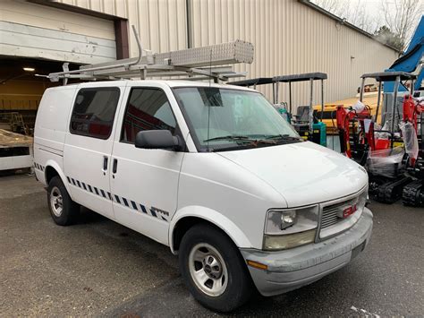 R 2002 Gmc Safari 3dr Cargo Van White Vin 1gtdm19x82b516531