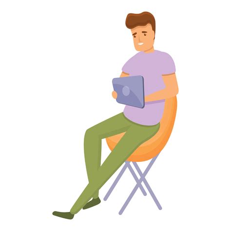 Outsource Programmer Icon Cartoon Style 14255905 Vector Art At Vecteezy