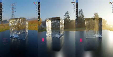 Make Realistic 3d Ice In Blender Procedural Shaders Cg Cookie