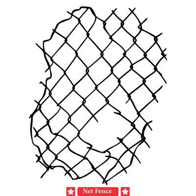 Chain Link Fence Vector Art Icons And Graphics For Free Download