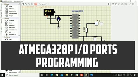 3 Atmega328p Io Ports Programming Basics Part 1 In Hindi Door