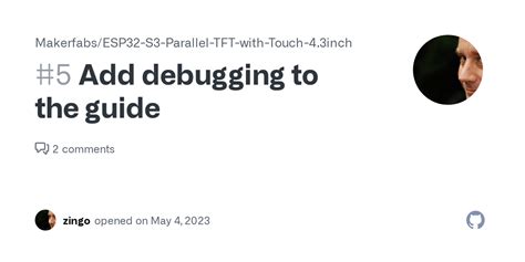 add debugging to the guide · issue 5 · makerfabs esp32 s3 parallel tft