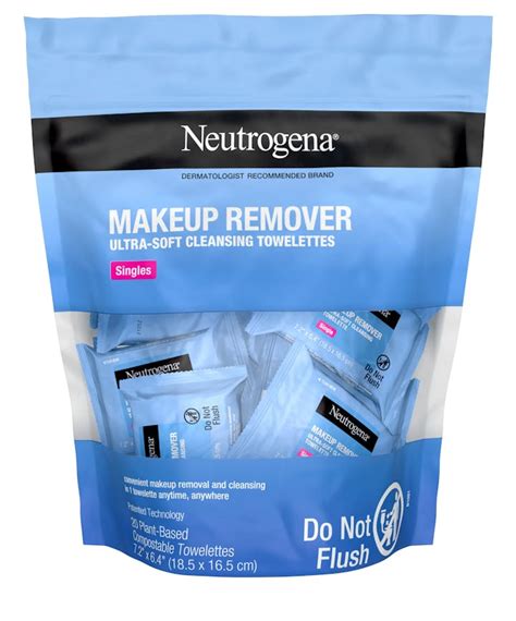 Makeup Remover Facial Cleansing Wipe Singles Neutrogena®