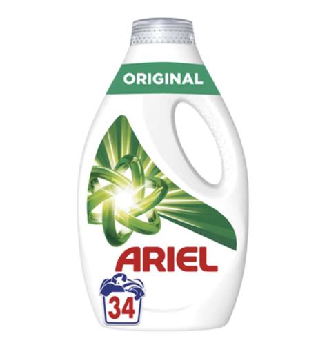 Lessive Liquide Original Ariel 34 Doses Bam Courses Courses En