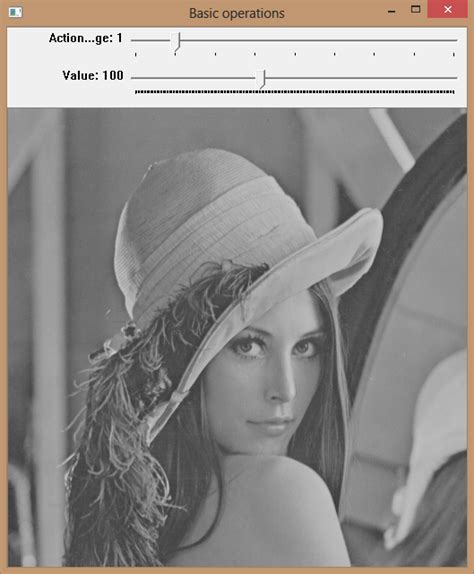 Opencv Use Createtrackbar To Display Type Stack Overflow