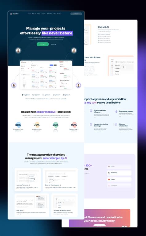 Taskflow The Ultimate Saas Framer Template For Dynamic User Experiences