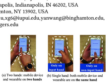 Representative Passcode Input Scenarios Download Scientific Diagram