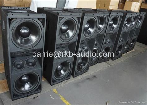 Vertec Series 3 Way Dual12 Inch Line Array Speakers Vt4888 Rkb China Manufacturer Other