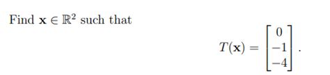 solved 6 10 points let t r2→r3 be a linear transformation
