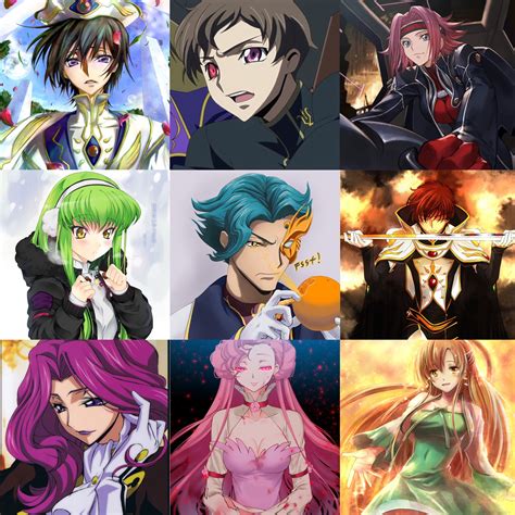 Code Geass Cast