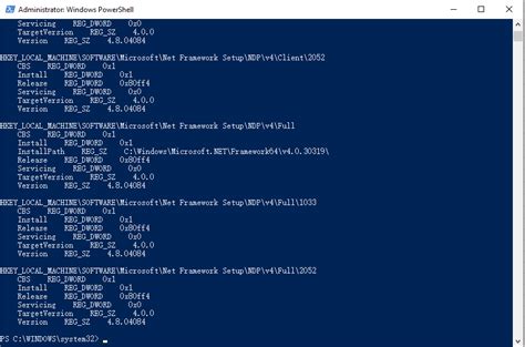 4 Ways To Check The Net Framework Version On Windows 10
