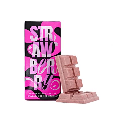 Magic Mushroom Strawberry Chocolate 3000mg Or 6000mg