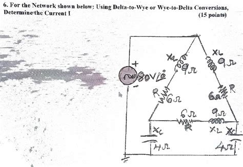 Solved For The Cetwork Shown Below Using Delta To Whe Chegg Com