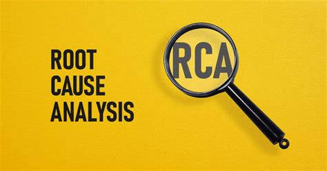 Root Cause Analysis Identifying And Solving Problems