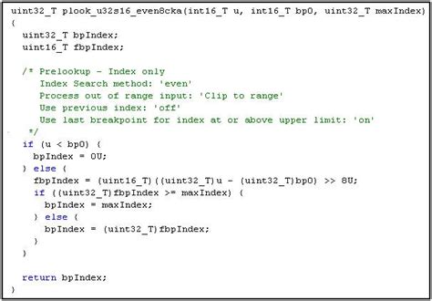 Data Representation In Generated Code Matlab And Simulink