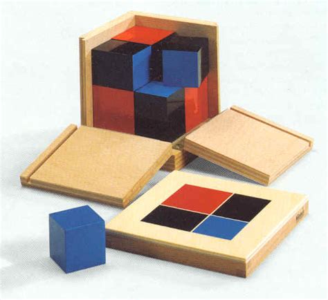 The Binomial And Trinomial Cubes Vfkh Montessori School