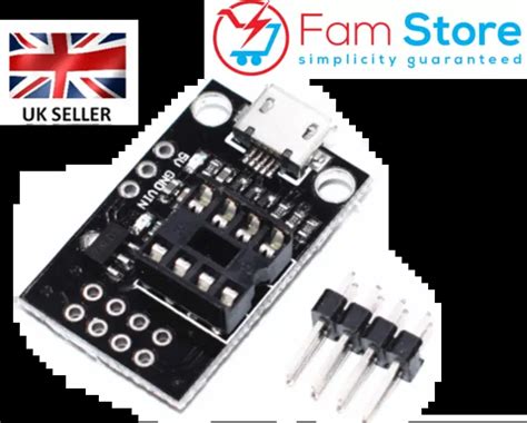 Development Programmer Board For Attiny13a Attiny25attiny45attiny85