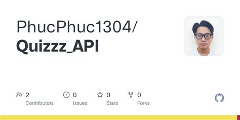 GitHub PhucPhuc Quizzz API