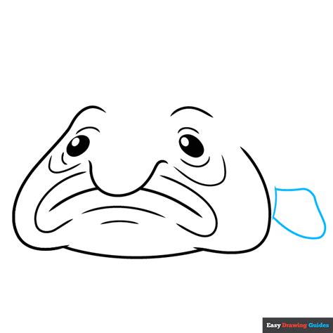 How To Draw A Blobfish Really Easy Drawing Tutorial