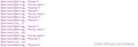 【qt之qvariant】使用 Csdn博客