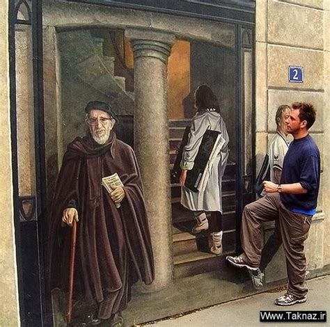 نقاشی های جالب بر روی دیوار ساختمان ها