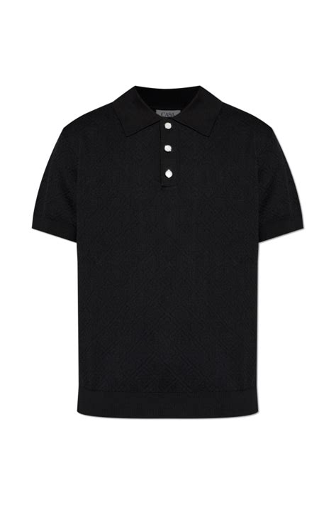Casablanca Polo With Monogram Mens Vitkac