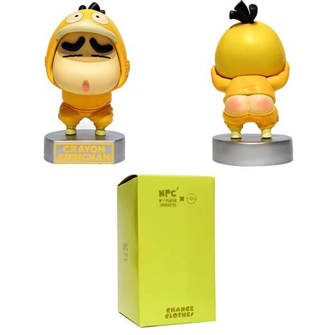 ส่งเร็วดินสอสีชินจังภาพอนิเมะโปเกมอน Pikachu Psyduck สเควอเทิ้ลชาร์มันเดอร์ของเล่นตุ๊กตาสำหรับ