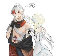 12 KAZUHA X LUMINE Ideas Fan Art Character Art Anime