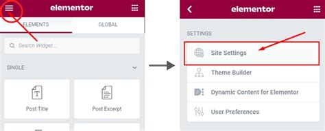 Where Is Site Map In Elementor Themewaves