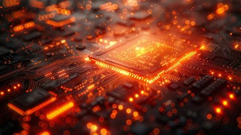 Premium Photo Using Generative Ai This Abstract Circuit Cyberspace Design Was Created