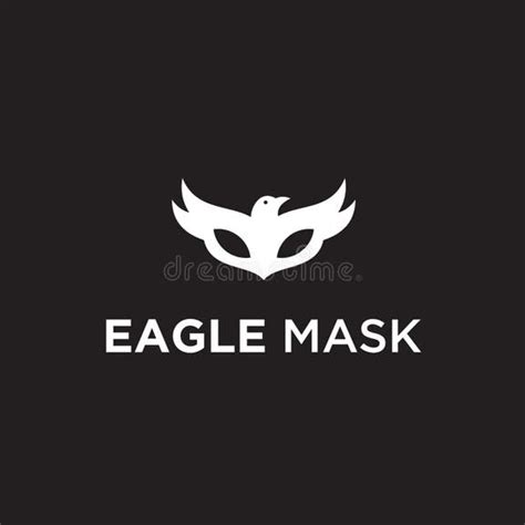 Eagle Mask Logo Or Eagle Vector Stock Vector Illustration Of Diagram
