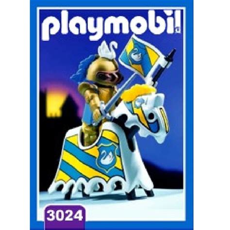 Playmobil 3024 Caballero Dorado Del Cisne