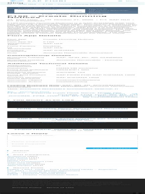 F150 Create Dunning Notices Sap Fiori Apps Pdf Application Software Graphical User