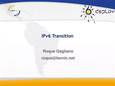 PPT IPv6 Transition PowerPoint Presentation Free Download ID 1152632