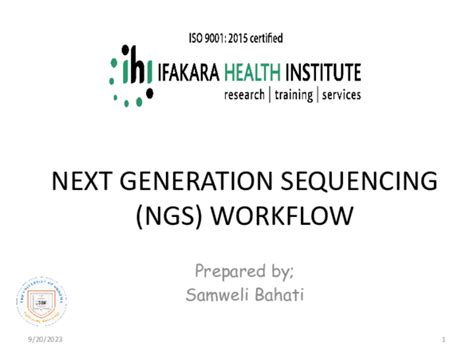 Ppt Next Generation Sequencing Power Point Presentation