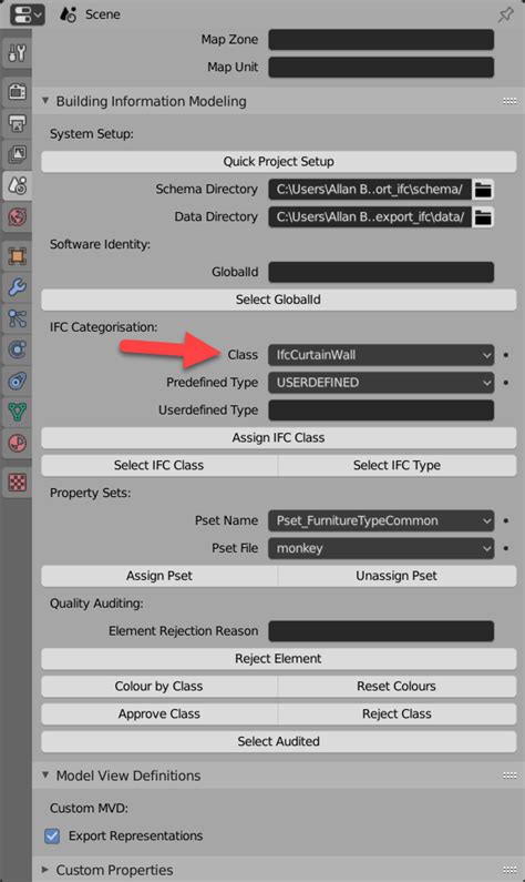 Creating Bim Files With Blender Ifc Export Updates • Blender 3d Architect