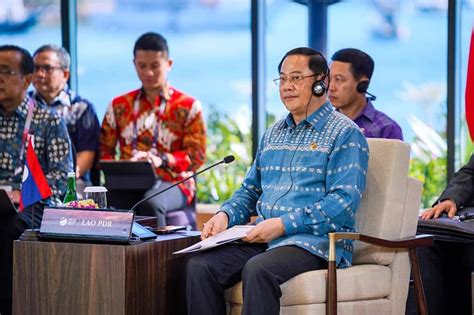 ນາຍົກລັດຖະມົນຕີ ເຂົ້າຮ່ວມກອງປະຊຸມສຸດຍອດອາຊຽນ ຄັ້ງທີ 42 ແບບວົງແຄບ Updatelaos